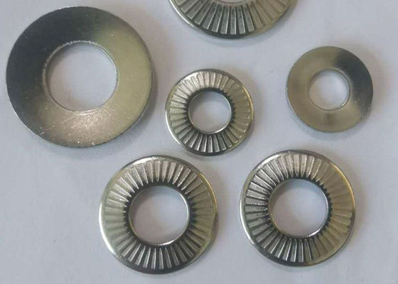 M8 Serrated Conical Washer ISO9001 M8 Lock Carbon Stainless Steel